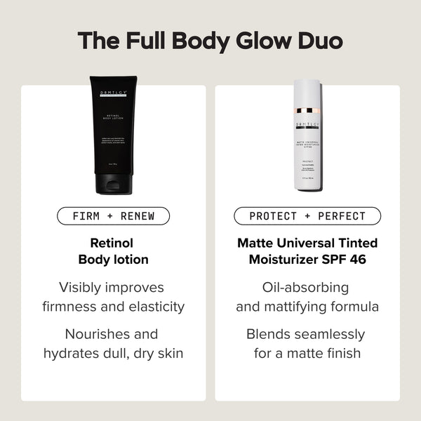 The Full Body Glow Duo - Matte – DRMTLGY